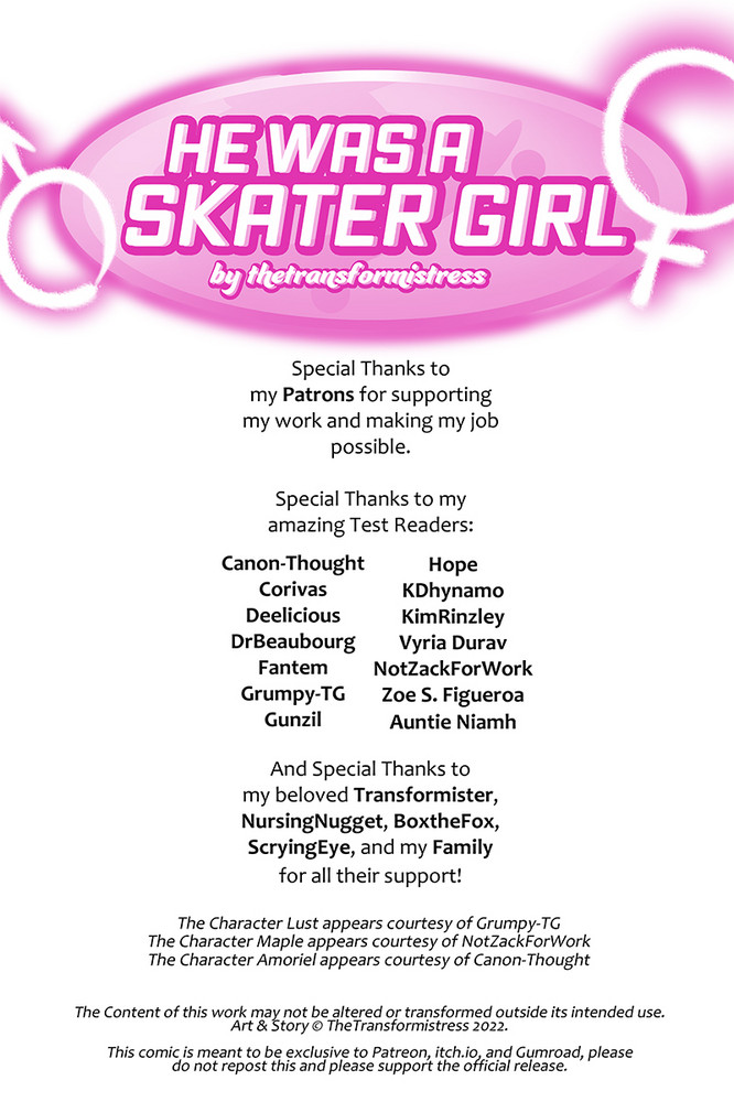 He Was A Skater Girl By Thetransformistress
