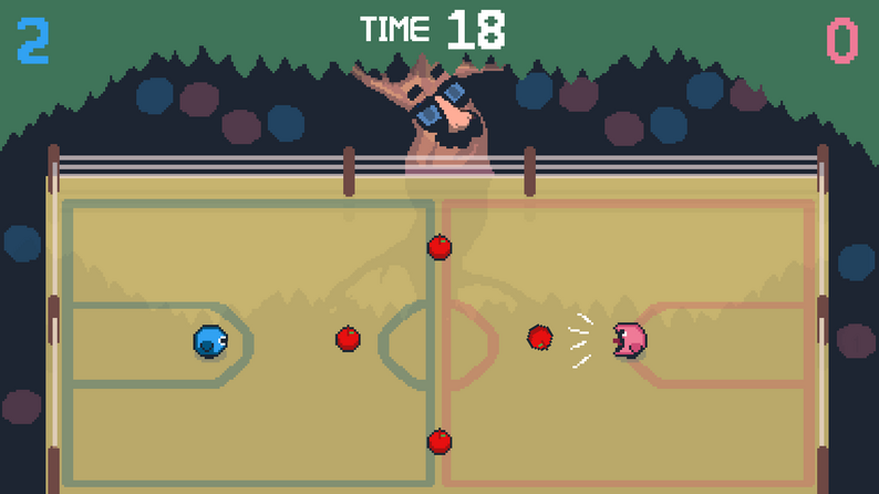 Pink Guy's: Dodgeball in Dream Court by Gumboot