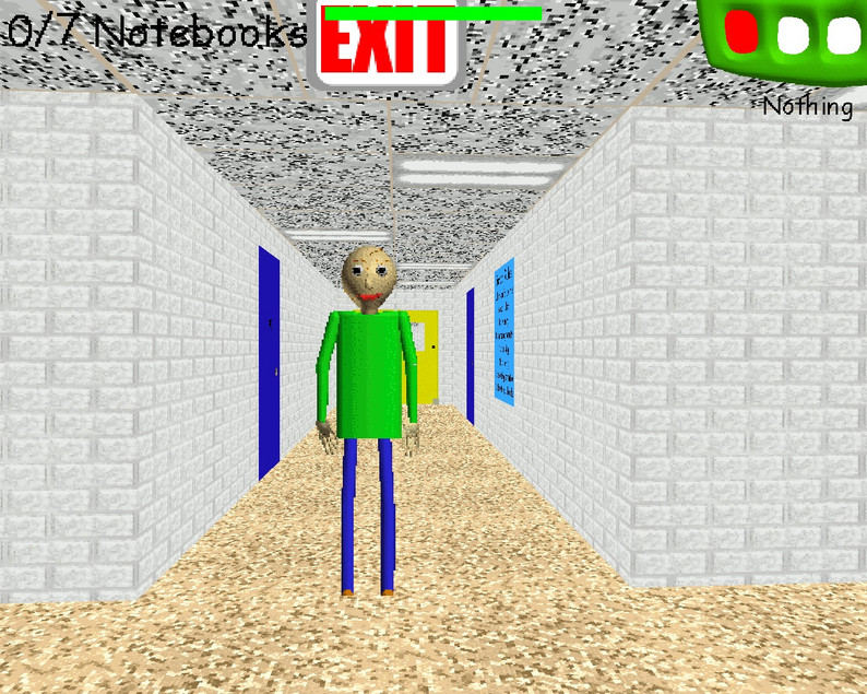 Baldi's Basics Classic (♂️ Right Version ♂️) by Felix Fester