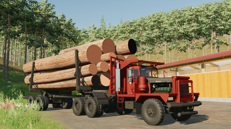FS22 Pacific P16 Logging Truck by Elk Falls Logging