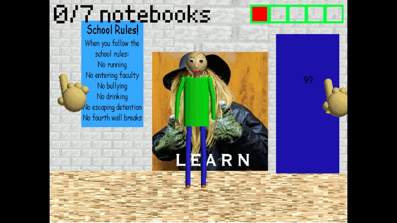 Baldi's Basics Plus Alpha 2.0.2 (Scratch) by MiroslavSeriousGames
