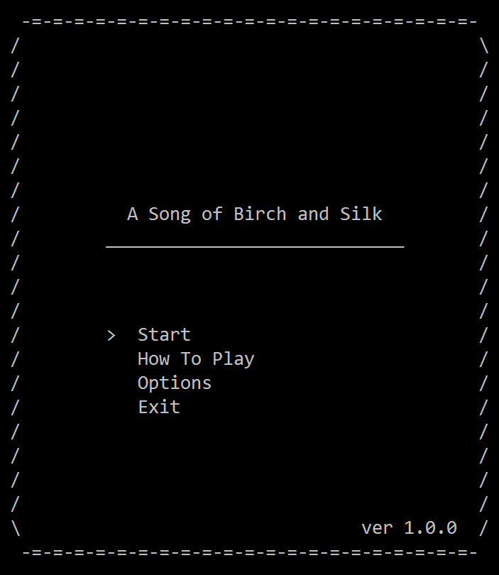 A Song of Birch and Silk by Murilo Trigo