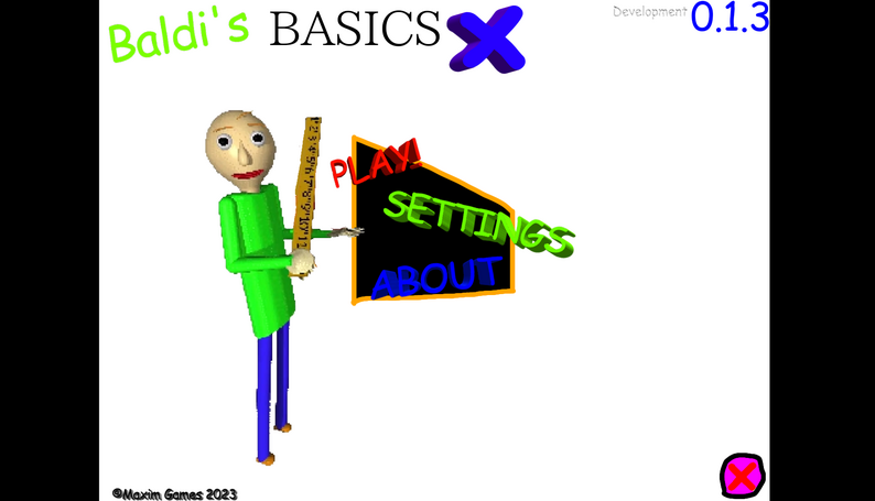 Baldi's Basics TIMES by Maxim_Human