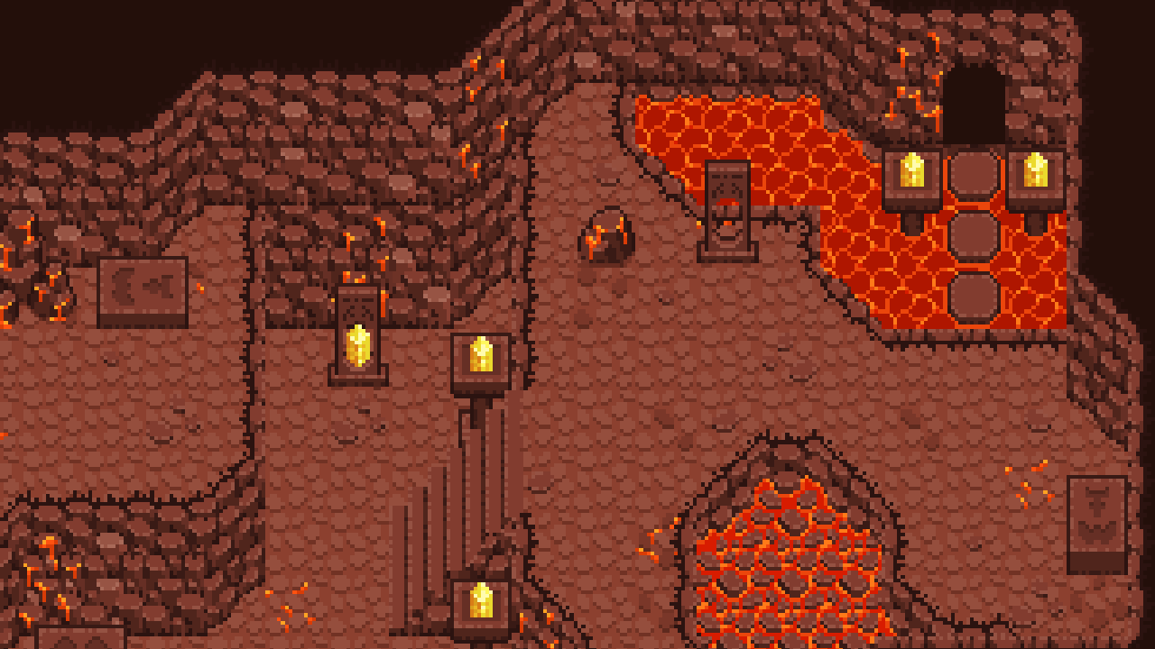 Added Magma Caves tileset! - Seasonal Island Asset Bundle! by ELV Games