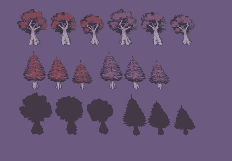 2D Pixel Art Game Kit: Hexed Forest by Shimmy