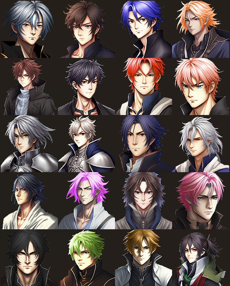 Raccoon's Portrait Pack for RPG Maker MV & SRPG Studio by False Raccoon