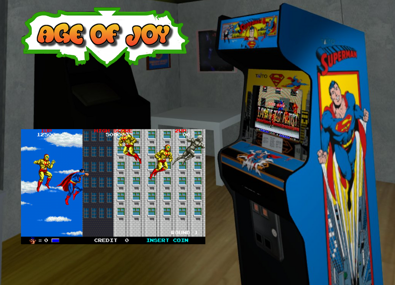 Comic Book Heroes Cabinet Pack for AGE of Joy by Elleby's Arcade Cabinets