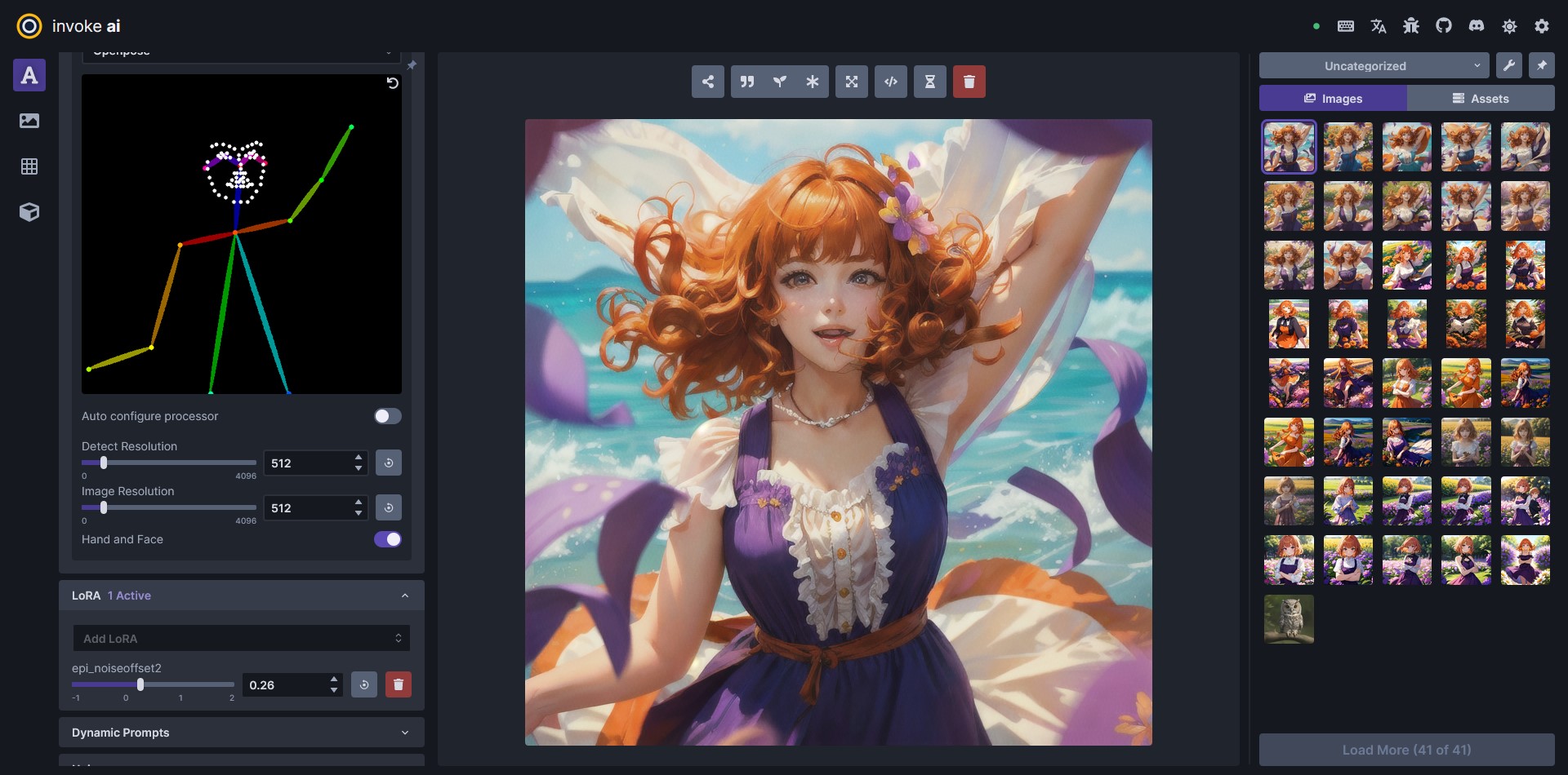 InvokeAI - The Stable Diffusion Toolkit by Sunija