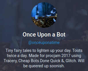 Once Upon a Bot by rumpel