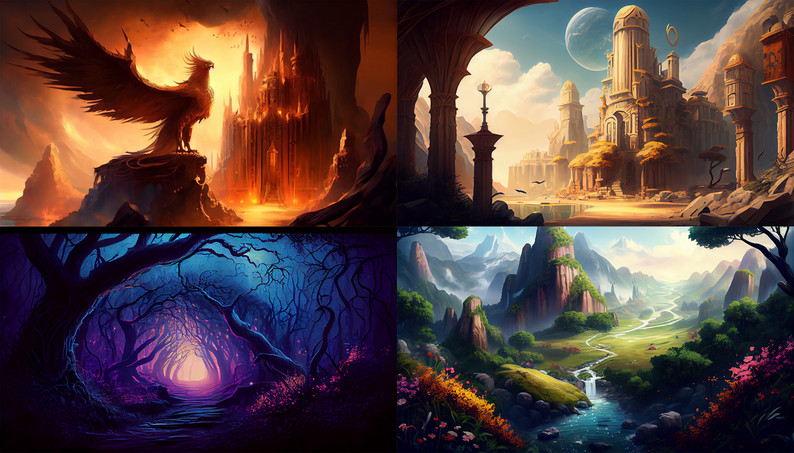 Fantasy Backgrounds by Storm
