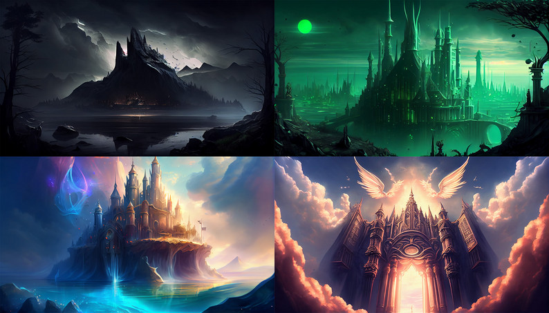 Fantasy Backgrounds by Storm