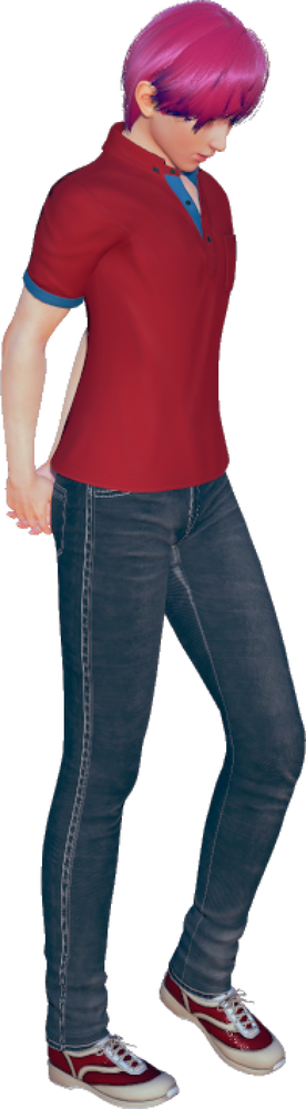 Mars 1 Male Visual Novel character Sprite with (.png) Transparency and ...