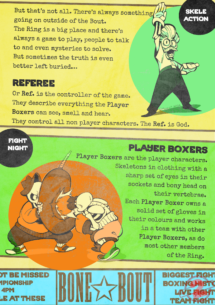 Bone Bout: A Game of Boxing Skeletons by NeonRot
