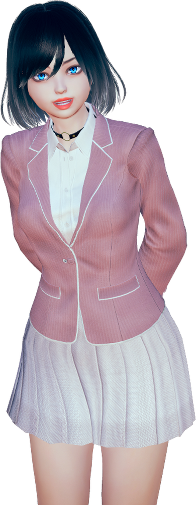 Jayne Visual Novel Sprite with Transparency and Photoshop PSD file for ...