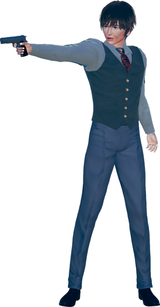 Frank Visual Novel Character .PNG's with Transparency and Photoshop PSD ...