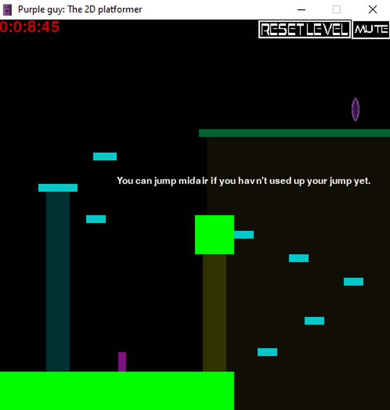 Purple Guy: The 2D Platformer by CoffeeDrinkerGames