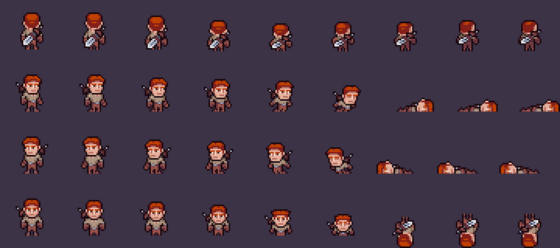 Free Pixel Art RPG Animated Character by Pixel_Poem