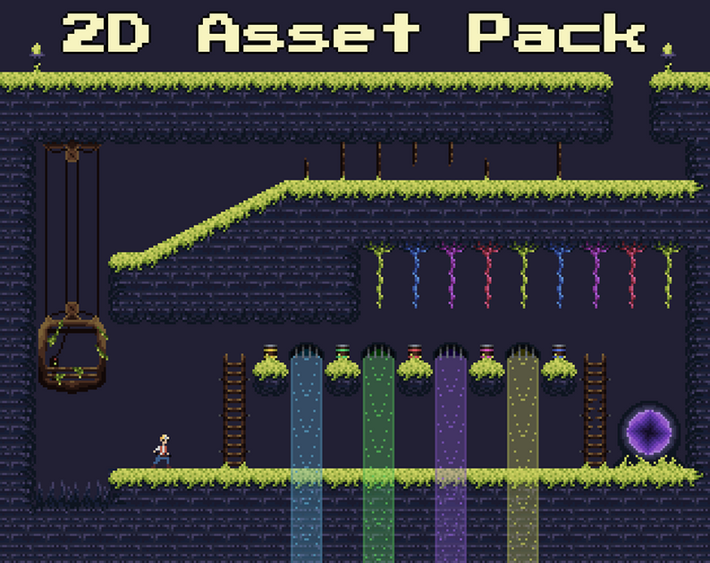 Free - 2D Asset Pack by tinybronco