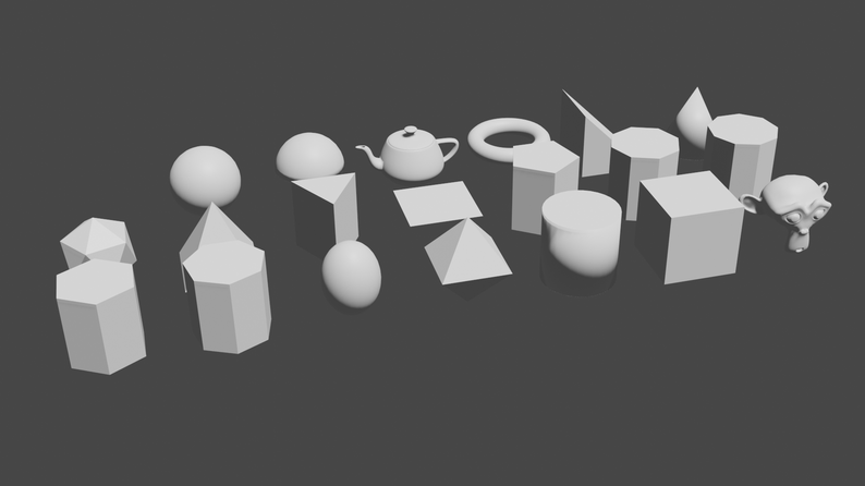 3D Shapes Asset Pack by JDSherbert