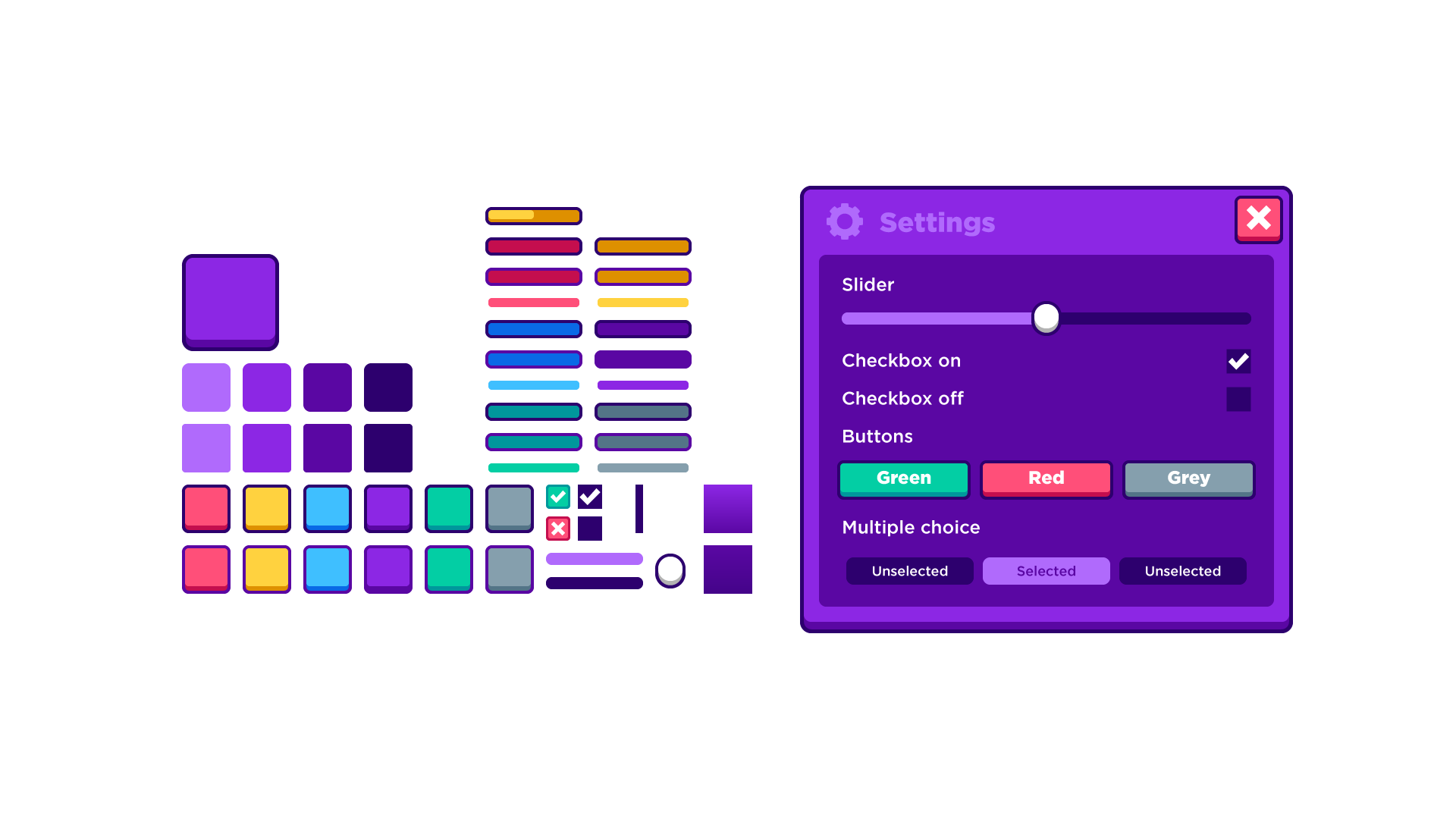 Cartoony UI Pack by Rhos