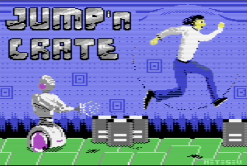 Jump'n Crate (Commodore 64, C64) by metesev
