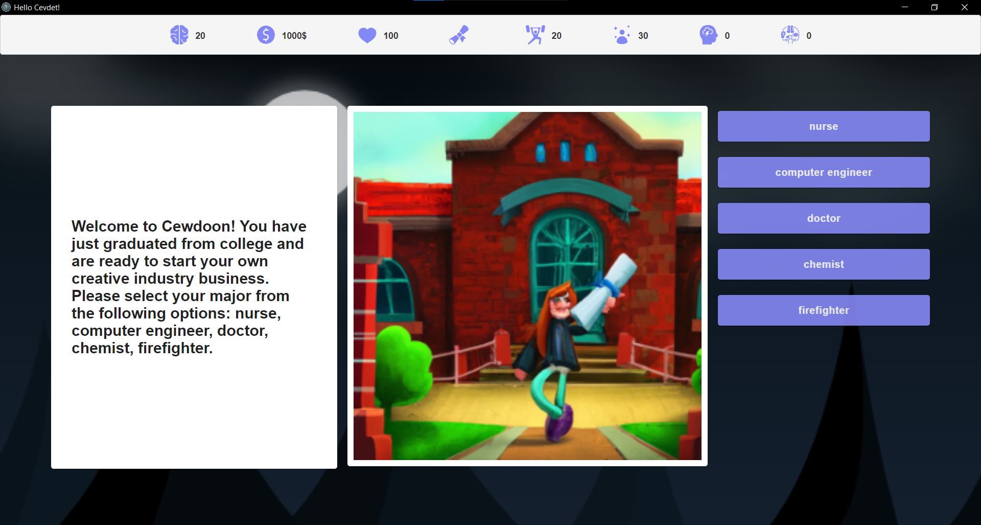 Cevdlife by tuhalf for Enhancer Gaming Hackathon - itch.io