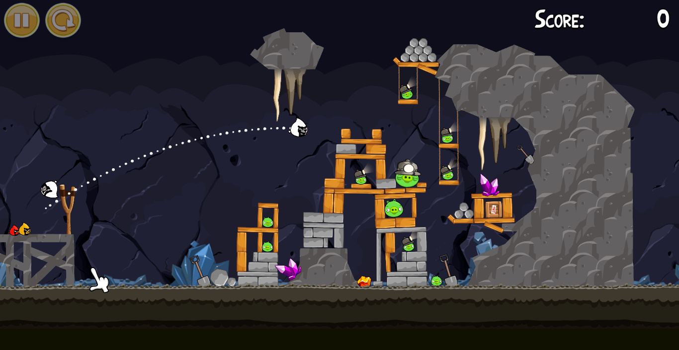Angry Birds Mine And Dine
