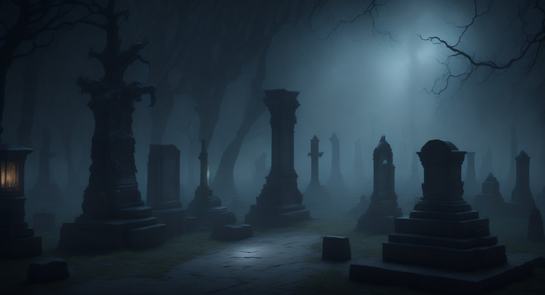 Graveyard Background Pack by Vina