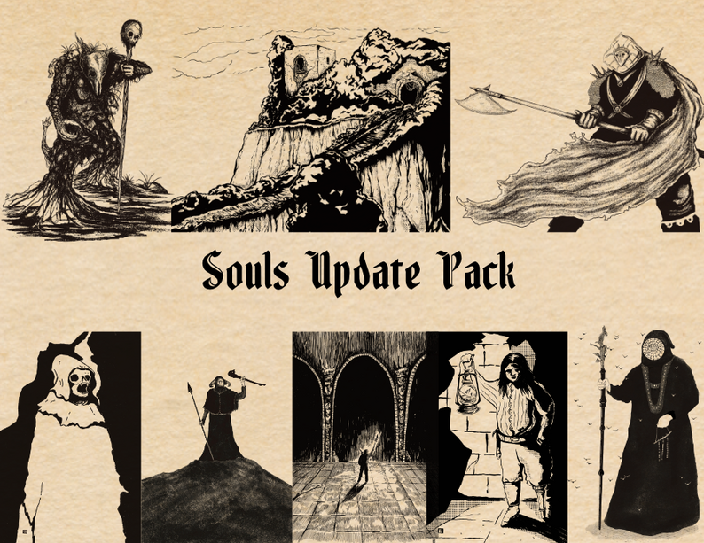 Souls-Like Art Pack by Perplexing Ruins