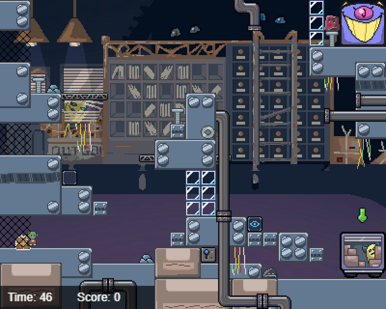 Package Man by CaperCube