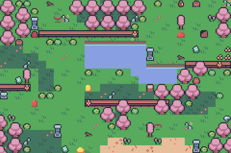 MiniMaps 8x8 Tileset by PixDoom