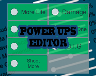 Power Ups Editor by André Jeller Studio, LucasFaria