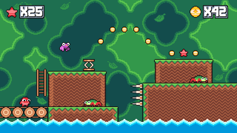 Super Mango - 2D Pixelart Platformer Asset Pack(16x16) by JuhoSprite