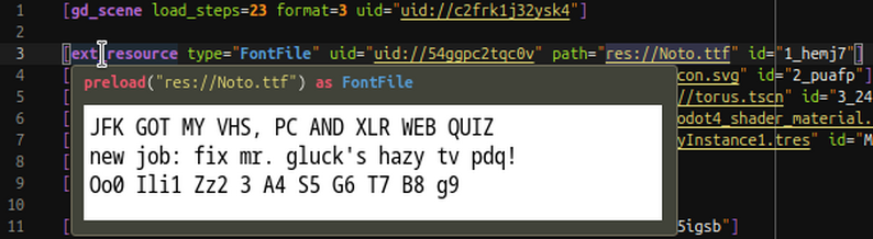 Godot Files Extension for VSCode by Alfish