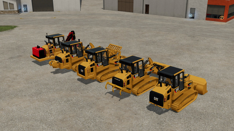 FS22 Cat Track Loader Mega Pack by GEM Group Modeling & Edits