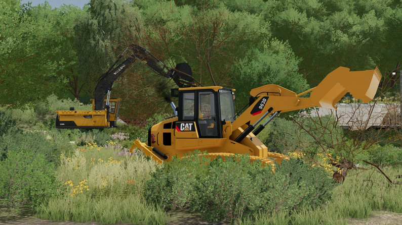 FS22 Cat Track Loader Mega Pack by GEM Group Modeling & Edits