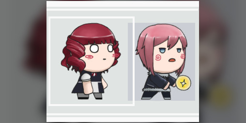 2D Cute Characters pack by panachoi