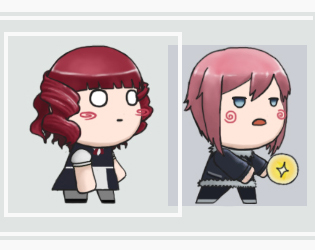 2D Cute Characters pack by panachoi