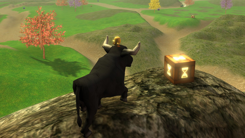 El Pollito y el Tractor 3D by efecto3D