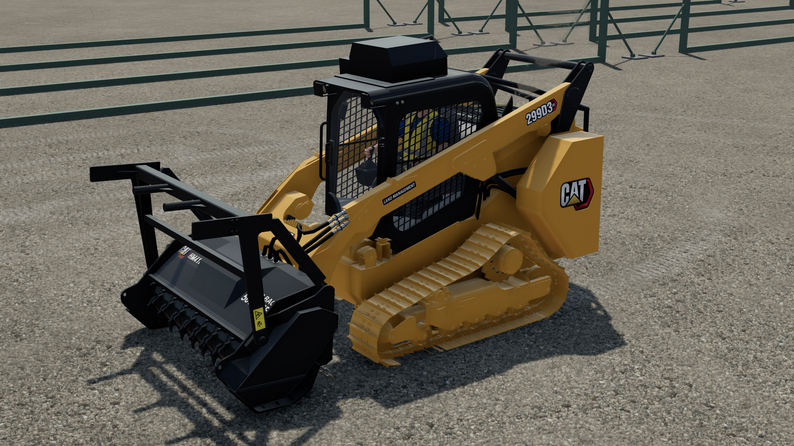FS22 Cat Skid Steer Mega Pack by GEM Group Modeling & Edits