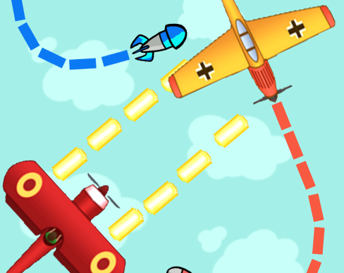 AirRush : Missiles Shooter Multiplayer by r3dgames