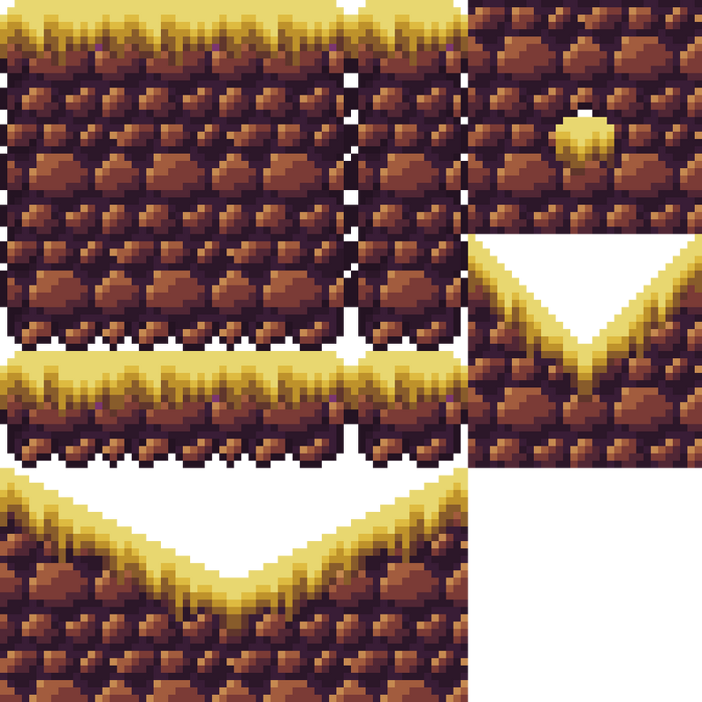 Basic 16x16 Platformer Tilesets by tinybronco