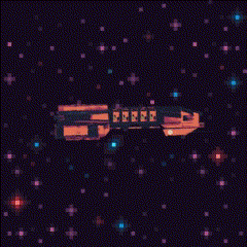 Stellar Spaceships: High-Res 2D Pixel Art by ASTek Game Studio