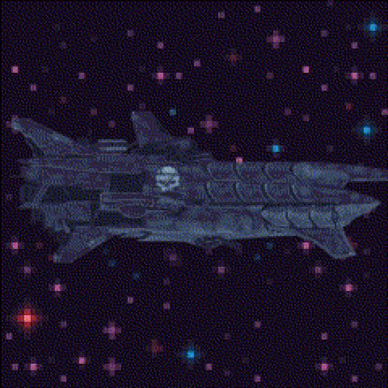 Stellar Spaceships: High-Res 2D Pixel Art by ASTek Game Studio
