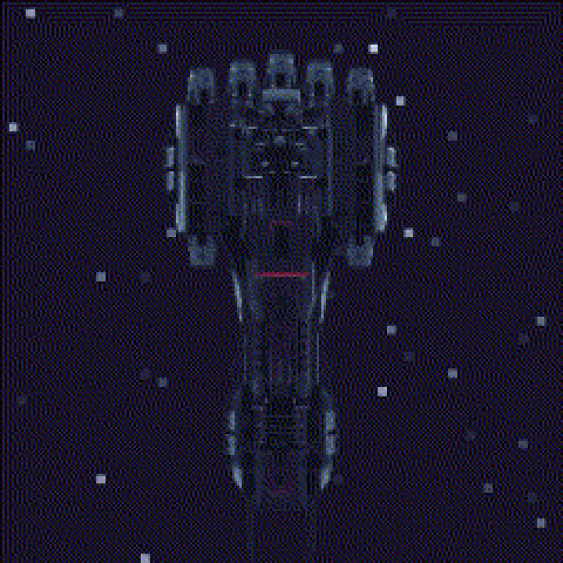 Stellar Spaceships: High-Res 2D Pixel Art by ASTek Game Studio