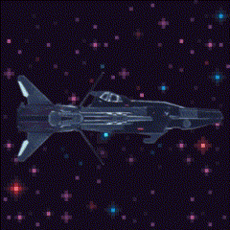 Stellar Spaceships: High-Res 2D Pixel Art by ASTek Game Studio