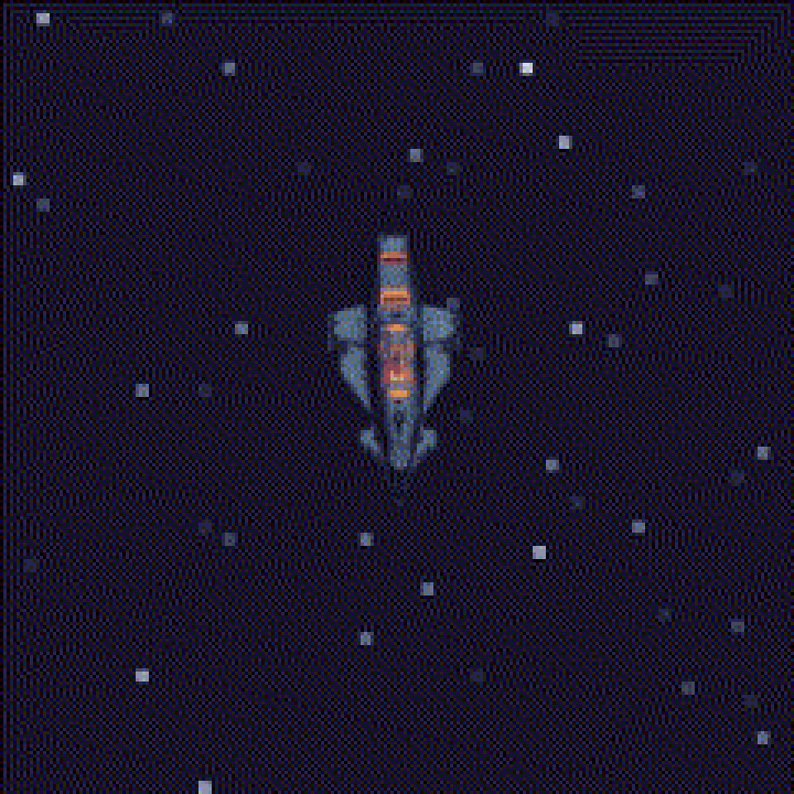 Stellar Spaceships: High-Res 2D Pixel Art by ASTek Game Studio