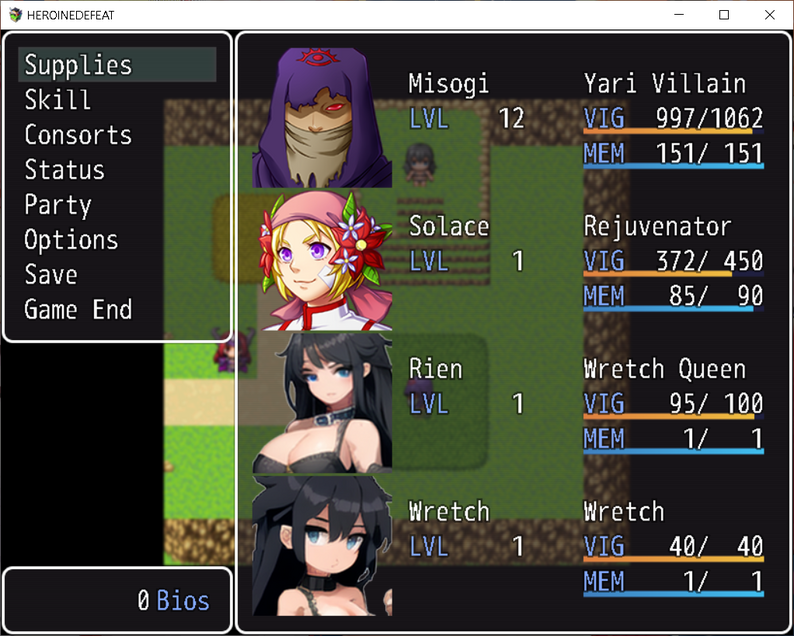 /Heroine Defeat General/ by Trabul Twins GameDev