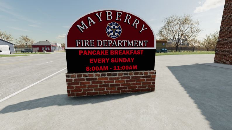 Placeable Fire Station Pack by Woodmeadow Farm Modding