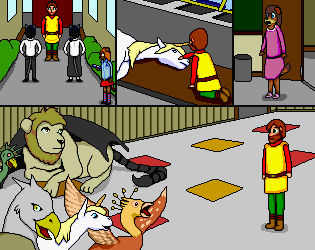 Farnham Fables: Episode 3: Animals at School by Ethrea Dreams